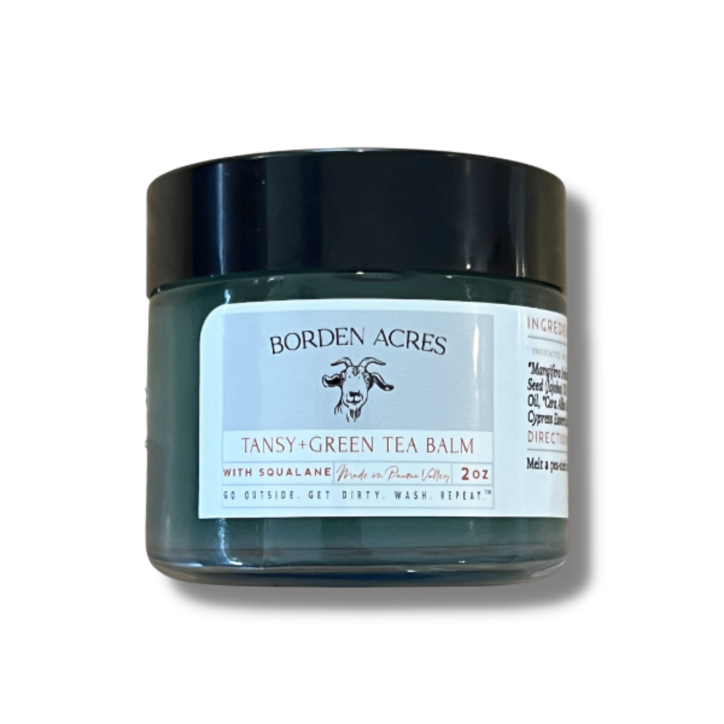 Blue Tansy + Green Tea Balm – Borden Acres